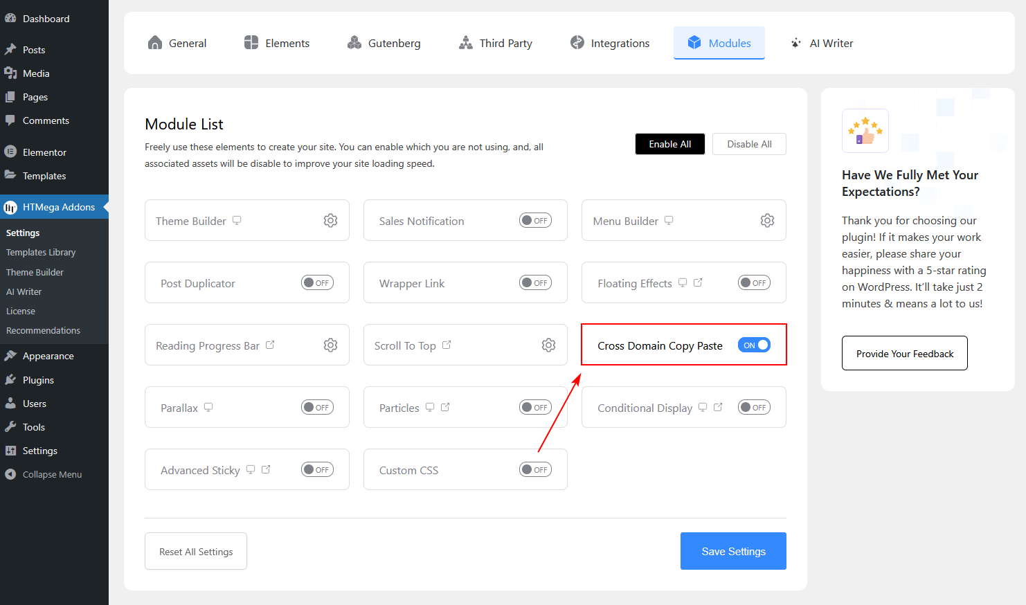 How to Use Cross Domain Copy Paste with Elementor - HT Mega Addons for Elementor
